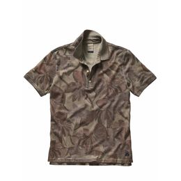 Bob Herren Poloshirt Press Braun 100 % Baumwolle