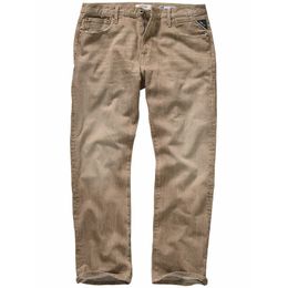 Replay Herren Jeans Aideen Beige 100 % Baumwolle