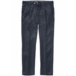 Mey & Edlich Mey & Edlich Herren Toskana-Leinenanzughose Blau 63 % Leinen, 37 % Lyocell