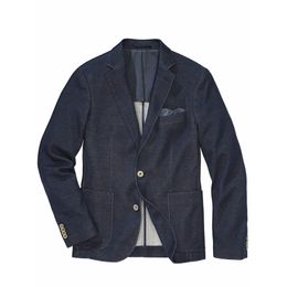 Mey & Edlich Mey & Edlich Herren Terry-Sakko Blau 47 % Viskose, 45 % Baumwolle, 7 % Polyester, 1 % Elasthan