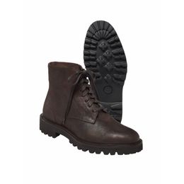 Mey & Edlich Mey & Edlich Herren Schleifer-Boot Braun Obermaterial, Futter, Decksohle: 100 % Kalbleder