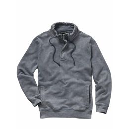 Mey & Edlich Mey & Edlich Herren Windst&auml;rken-Sweatshirt Grau 100 % Baumwolle