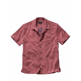 Mey & Edlich Mey & Edlich Herren Aveiro-Azulejo-Hemd Rot 99 % Baumwolle, 1 % Elasthan