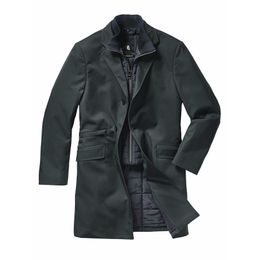Mey & Edlich Mey & Edlich Herren Streifzug-Mantel Blau Oberstoff, Futter und F&uuml;llung: 100 % Polyester