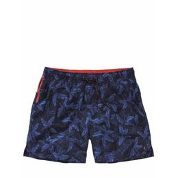 Mey & Edlich Mey & Edlich Herren Resort-Badeshorts Dschungel Blau 94 % Polyester, 6 % Elasthan