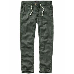 Mey & Edlich Mey & Edlich Herren Carpenter-Chino Gr&uuml;n 52 % Leinen, 47 % Baumwolle, 1 % Elasthan