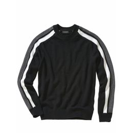 Mey & Edlich Mey & Edlich Herren Rest Day-Pullover Schwarz 55 % Schurwolle (Merino), 45 % Baumwolle (bio)