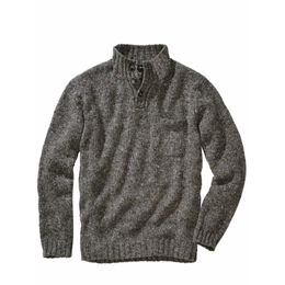 Mey & Edlich Mey & Edlich Herren Kilcarra Tweed Troyer Grau 100 % Wolle