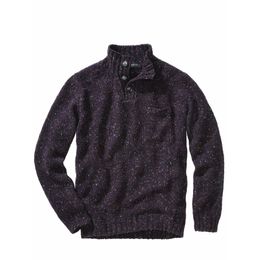 Mey & Edlich Mey & Edlich Herren Kilcarra Tweed Troyer Lila 100 % Wolle