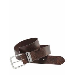 Mey & Edlich Mey & Edlich Herren Kerniger Jeansg&uuml;rtel Braun Breite: ca