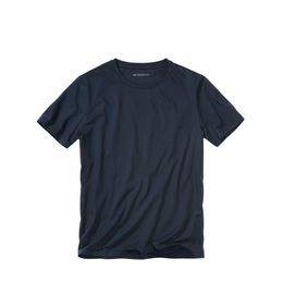 Mey & Edlich Mey & Edlich Herren Glanzleistung-Shirt Blau 100 % Baumwolle