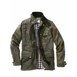 Peregrine Herren Wax-Fieldjacket Bexley SE Gr&uuml;n Obermaterial und Futter: 100 % Baumwolle