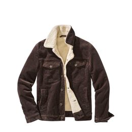 Mey & Edlich Mey & Edlich Herren Souver&auml;ne Cordjacke Braun Obermaterial: 100 % Baumwolle