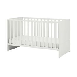 Paidi Babybett Little Snu &brvbar; wei&szlig; &brvbar; Ma&szlig;e (cm): B: 75,4 H: 82,5