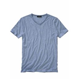 Mey & Edlich Mey & Edlich Herren Victory-Shirt Orange 70 % Baumwolle, 30 % Leinen
