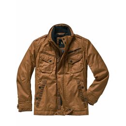 Mey & Edlich Mey & Edlich Herren Dry-Wax-Jacke Braun 100 % Baumwolle