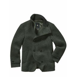 Mey & Edlich Mey & Edlich Herren Landgang-Caban Gr&uuml;n 55 % Polyester, 30 % Polyamid, 15 % Wolle