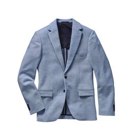 Mey & Edlich Mey & Edlich Herren Frisches Jerseyanzugsakko Blau 51 % Polyester, 49 % Baumwolle