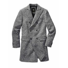 Mey & Edlich Mey & Edlich Herren Fischgr&auml;t-Doppelreiher Grau 60 % Wolle, 20 % Polyamid, 15 % Polyacryl, 5 % Polyester (alles recycelt)