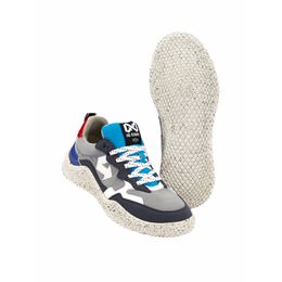 ID Eight Herren Hana-Sneaker Blau Obermaterial: 41 % Polyester (recycelt), 28 % BioVeg (Maiskorn), 25 % Polyester (recycelt), 6 % Apfelschale