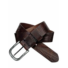 Mey & Edlich Mey & Edlich Herren Sattler-G&uuml;rtel Braun Gute Jeanshosenbreite: ca
