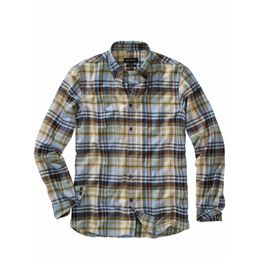 Mey & Edlich Mey & Edlich Herren Charisma-Karohemd Beige 100 % Baumwolle