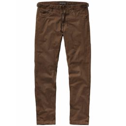 Mey & Edlich Mey & Edlich Herren Passt-perfekt-Hose Braun 99 % Baumwolle, 1 % Elasthan