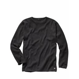 Mey & Edlich Mey & Edlich Herren Gef&auml;hrten-Sweater Schwarz 100 % Baumwolle (bio)