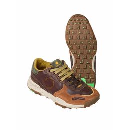 Satorisan S.L Herren Pull-Up-Sneaker Chacrona Braun 100 % Rindleder