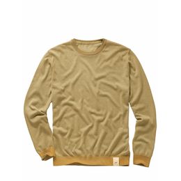 Bob Herren Pullover Bart Gelb 100 % Baumwolle