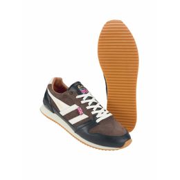 Gola Herren Trophy Oxford Runner Braun 70 % Rindleder, 30 % Schweinsvelours