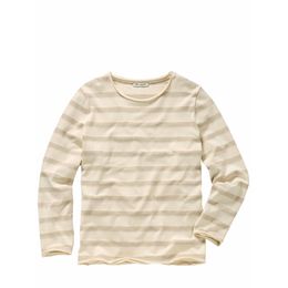 Mey & Edlich Mey & Edlich Herren Calma-Shirt Beige 83 % Baumwolle (bio), 17 % Leinen