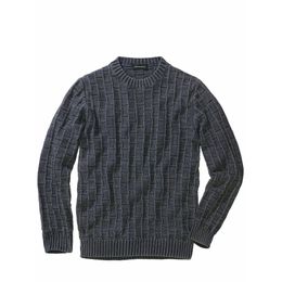Mey & Edlich Mey & Edlich Herren Grundstein-Pullover Blau 30 % Wolle, 35 % Baumwolle, 35 % Polyacryl