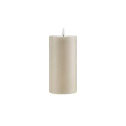 HOME STORY LED Kerze &brvbar; braun &brvbar; Paraffin,Kunststoff &brvbar; Ma&szlig;e (cm): H: 23 &Oslash;: 10 &raquo; H&ouml;ffner