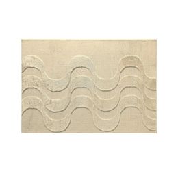 CS Schmal como Webteppich Malibu beige Synthetische Fasern,Baumwolle Ma&szlig;e (cm): B: 160 &raquo; H&ouml;ffner