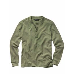 Mey & Edlich Mey & Edlich Herren Henley-Shirt Gr&uuml;n