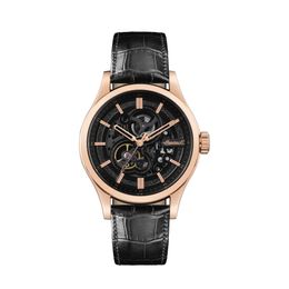 Ingersoll Herren Uhr The Armstrong Schwarz Edelstahlgeh&auml;use mit geh&auml;rtetem Mineralglas