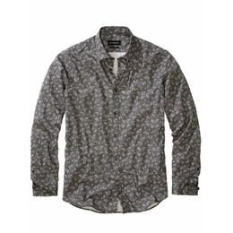 Mey & Edlich Mey & Edlich Herren Herbstlaub-Hemd Gr&uuml;n 100 % Baumwolle