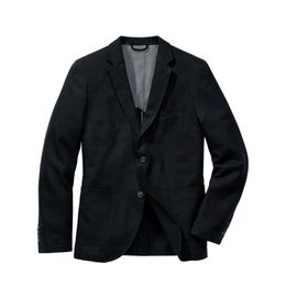 Mey & Edlich Mey & Edlich Herren Leinenanzugsakko Schwarz Obermaterial: 51 % Leinen, 49 % Baumwolle