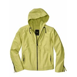 Mey & Edlich Mey & Edlich Herren Statement-Lederjacke Gelb Lammnappa