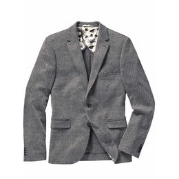 Mey & Edlich Mey & Edlich Herren Ernst-Mey-Sommeranzugsakko Schwarz Obermaterial: 60 % Leinen, 40 % Polyamid