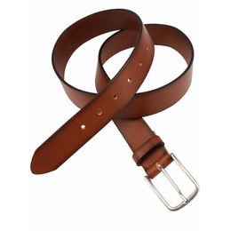 Mey & Edlich Mey & Edlich Herren New-Business-G&uuml;rtel Braun 100 % Rindleder
