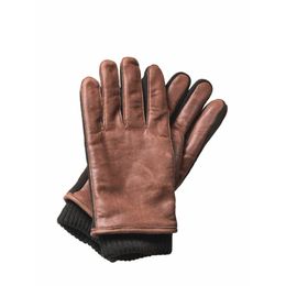 Pearlwood Herren Zweiseiten-Handschuh Braun 100 % Schafleder