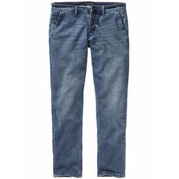 Mey & Edlich Mey & Edlich Herren Chino-Lovers-Jeans Blau 95 % Baumwolle (nachhaltig), 3 % Polyester, 2 % Elasthan