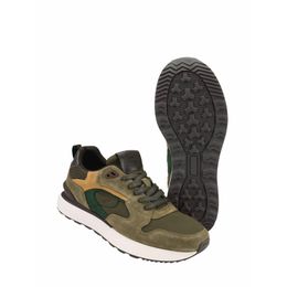 Mey & Edlich Mey & Edlich Herren Ruhepuls-Runner Gr&uuml;n 70 % Rindleder, 30 % Polyester