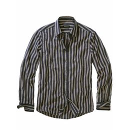 Mey & Edlich Mey & Edlich Herren Mondschein-Hemd Schwarz 100 % Baumwolle