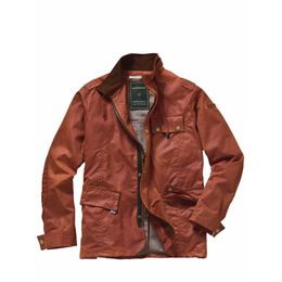 Peregrine Herren Collab Wax-Fieldjacket Bexley SE Rot 100 % Baumwolle (gewachst)