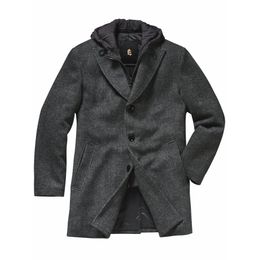 Mey & Edlich Mey & Edlich Herren Chesterfield Plusminus-Mantel Grau 50 % Wolle, 50 % Polyester
