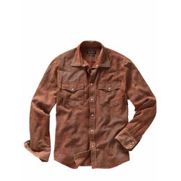 Mey & Edlich Mey & Edlich Herren Wildes Westernhemd Rot 100 % Baumwolle