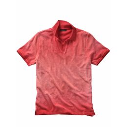 Mey & Edlich Mey & Edlich Herren Frottee-Vintage-Polo Rot 100 % Baumwolle (bio)